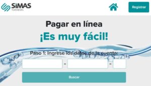 Recibo de agua SIMAS: Consultar y descargar recibo